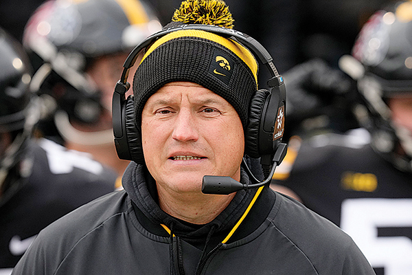 If Iowa offense ups its game, OC Brian Ferentz recoups pay | News ...
